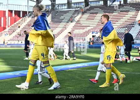 BUCHAREST, ROMANIA - JUNE 21: Maksym Taloverov of Ukraine during the ...