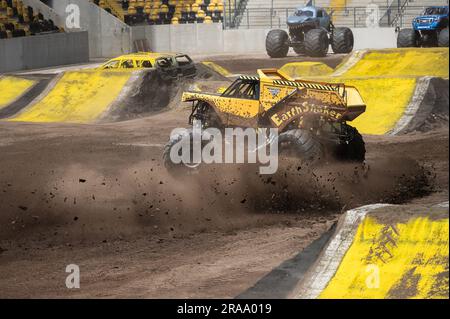Dresden, Germany. 02nd July, 2023. Monster truck show "Monster Jam" at ...