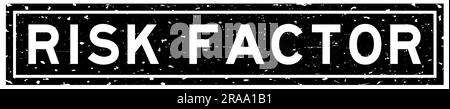 Grunge black risk factor word rubber seal stamp on white background Stock Vector Image & Art - Alamy