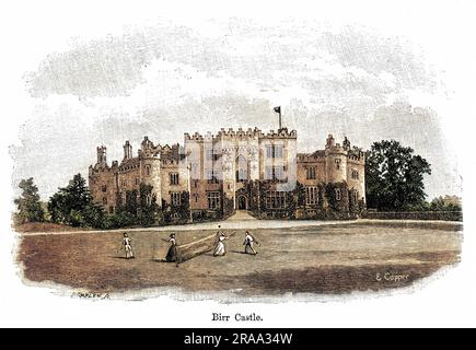 Birr Castle, Parsonstown, Ireland, seat of the earl of Rosse and ...