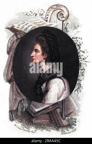 ELIZABETH ANN SHERIDAN (nee Linley) singer, wife of Richard Brinsley ...