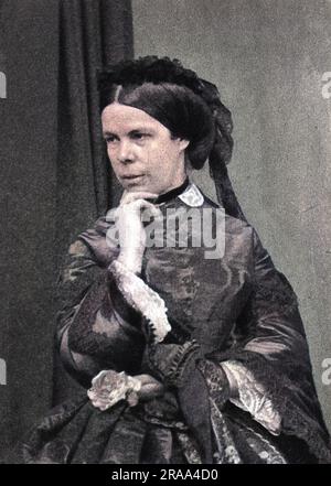 LADY AUGUSTA STANLEY (1822 - 1876), wife of Arthur, dean of Westminster ...