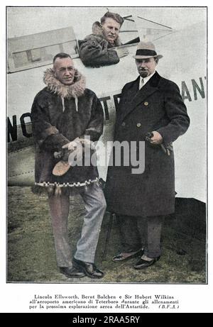 SIR HUBERT WILKINS Australian explorer in 1929 Stock Photo - Alamy