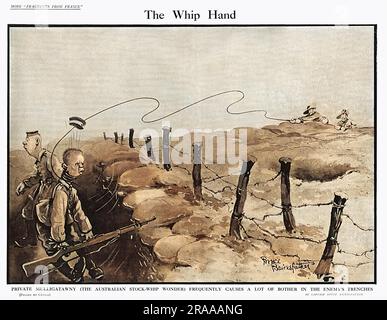 The Whip Hand, by Bairnsfather Stock Photo - Alamy