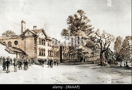 A view of Mill Hill School, an independent public school in north west ...