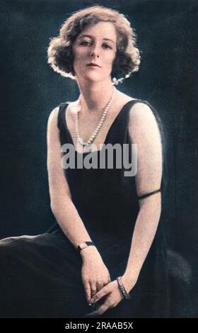 Lady Idina Gordon pictured in 1921, the elder daughter of the late Lord ...