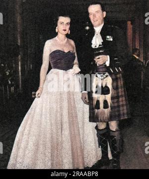 Society golden couple, Mr and Mrs Charles Sweeny attending the film ...