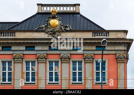 Brandenburg Parliament building is a reconstruction of the Seventeenth ...