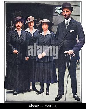 The Duke and Duchess of Edinburgh during a visit to Skills Street in ...