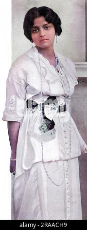 The Maharani of Cooch-Behar, WW1 Stock Photo - Alamy