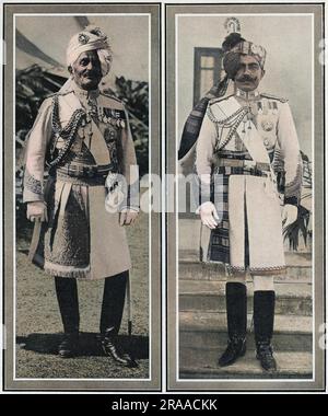 Pratap Singh (1845-4 -1922), British Indian Army officer, Maharaja of ...