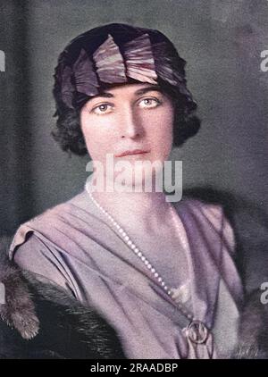 The Hon. Venetia Stanley, youngest daughter of Lord Sheffield, pictured ...