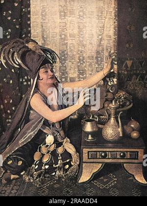 Aileen D'Orme in Chu Chin Chow, WW1 Stock Photo - Alamy
