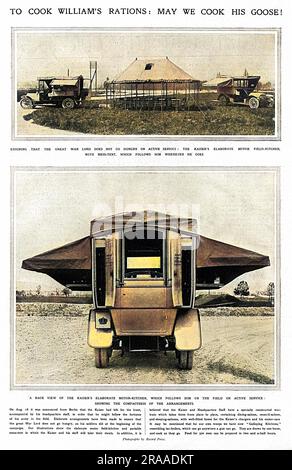 The Kaiser's Motor Kitchen, WW1 Stock Photo - Alamy