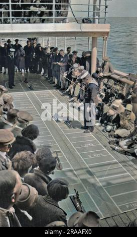 Deck games on cruise ship Stock Photo - Alamy