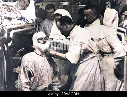 Russian Troops Getting Medical Aid, WW1 Stock Photo - Alamy