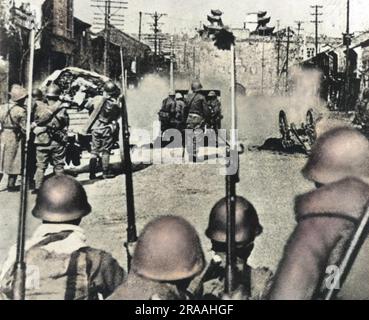 Japanese attack Nanking Stock Photo - Alamy