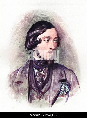 Ernest II, Duke of Saxe-Coburg-Gotha and Charles, Prince of Leiningen ...