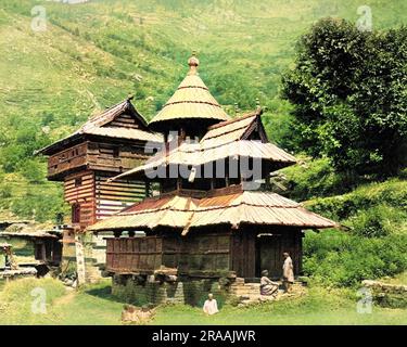 Temple at Chirgaon, Uttar Pradesh, India Stock Photo - Alamy