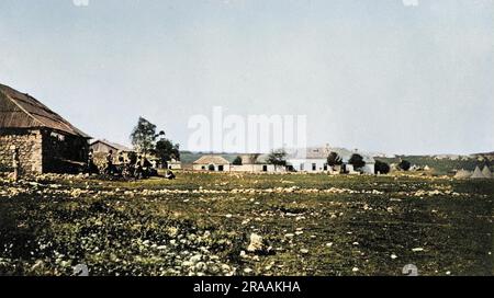 Roger Fenton (1819-18690, Crimean War, the British HQ Stock Photo - Alamy