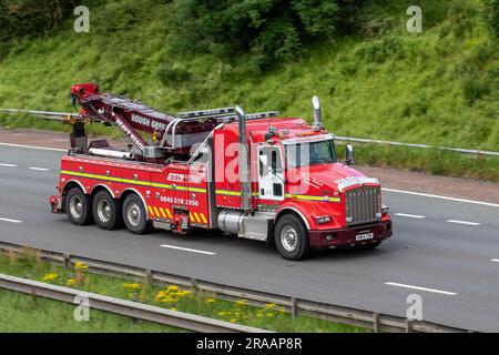 HOUGH GREEN 2008 American truck Kenworth Wrecker Recovery Truck; 24hr ...