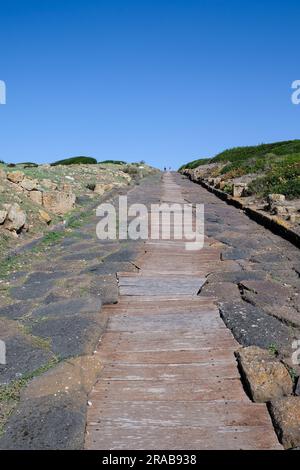 The Nuragic, Phoenician , Carthaginian and Roman archeolgical site of ...