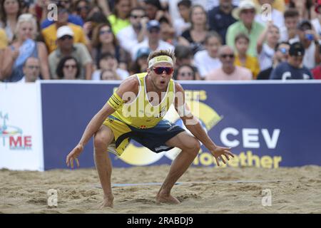Messina, Italy. 02nd July, 2023. Anna Lutz with a big save in the final ...