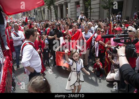 The Albanian American Community turned out by the thousands for the ...