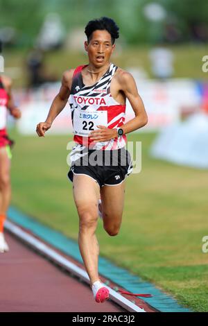 Shibetsu Men's 5000m at Shibetsu City Athletic Stadium, Hokkaido, Japan ...