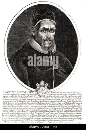 1644 , ROMA , ITALY : The Pope INNOCENZO X ( INNOCENTIUS Pamphili ...