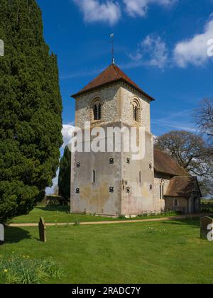 St Mary's Norman church, dating back to the late 11th century, famous ...