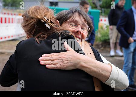 03 July 2026, Schleswig-Holstein, Sylt: Schleswig-Holstein's Minister ...