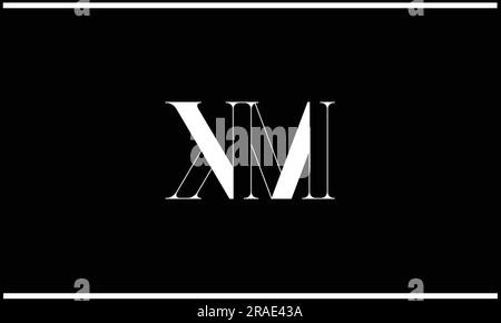 KM, MK Abstract Letters Logo Monogram Stock Vector Image & Art - Alamy