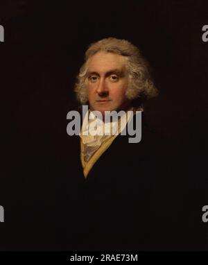 A portrait of Edmund Lodge by Lemuel Francis Abbott, an 18th-century ...