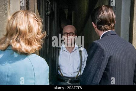 UK. Richard Attenborough and Judy Geeson in a scene from the (C ...