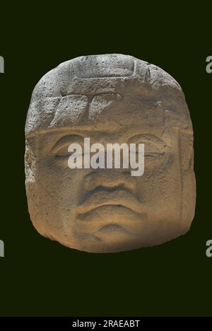 The Warrior, Olmec Sculpture, Parc Museum La Venta, Villahermosa ...