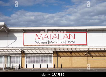 Matalan store frontage Stock Photo - Alamy