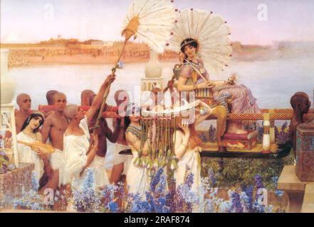'The Finding of Moses' by Sir Lawrence Alma-Tadema is a renowned ...