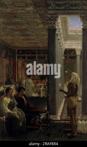 'A Juggler' by Lawrence Alma-Tadema is an oil painting from 1870 ...