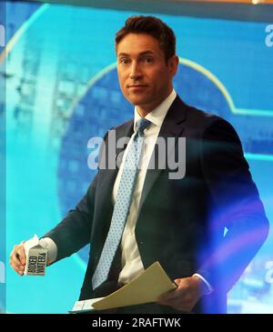 July, 03, 2023 Whit Johnson on Good Morning America in New York in New ...