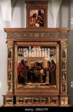 *The Pesaro Altarpiece* by Giovanni Bellini is a Renaissance ...