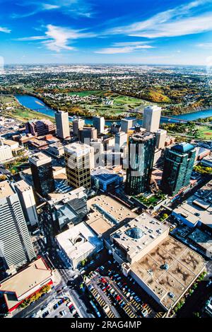 Aerial view of downtown, Edmonton, Alberta, Canada Stock Photo - Alamy