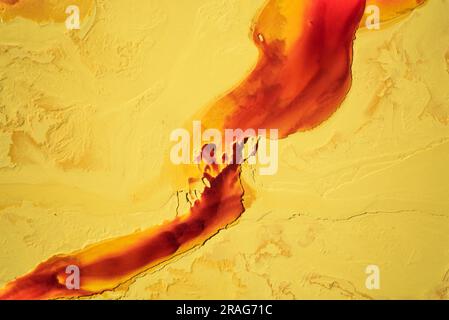 Aerial image of Alberta Tar Sands, Alberta, Canada Stock Photo - Alamy