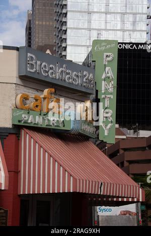 The Original Pantry Cafe in Downtown Los Angeles, CA, USA Stock Photo ...