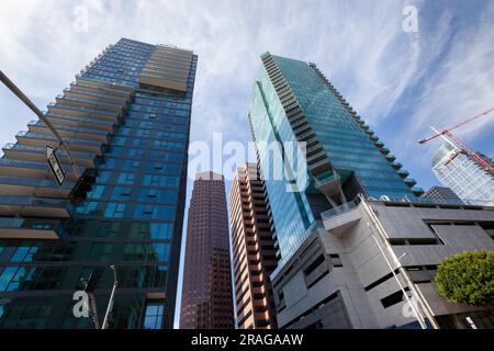 Alina Los Angeles residences, the TCW Tower the Federal Bank Building ...