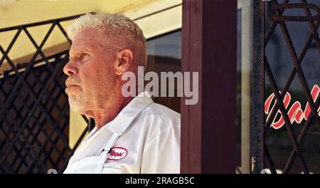 THE BAKER, Ron Perlman, 2022. © Falling Forward Films / Courtesy ...