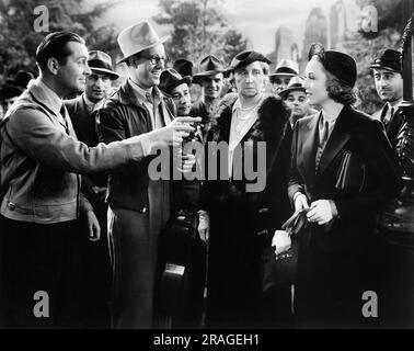 Doris Lloyd, Sally Eilers, on-set of the Film, "Don't Get Personal ...