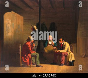 *Country Politician* by George Caleb Bingham is a portrait that ...