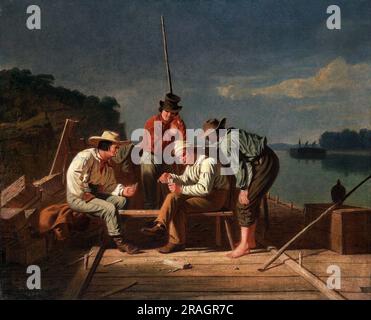 This 1851 painting by George Caleb Bingham depicts the legendary ...