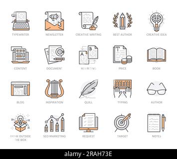 Writing SEO text icons set Stock Vector Image & Art - Alamy